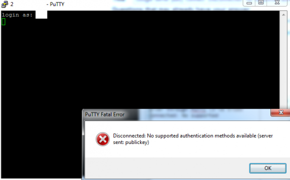 Ssh Disconnected No Supported Authentication Hatası Çözümü Özkula Blog