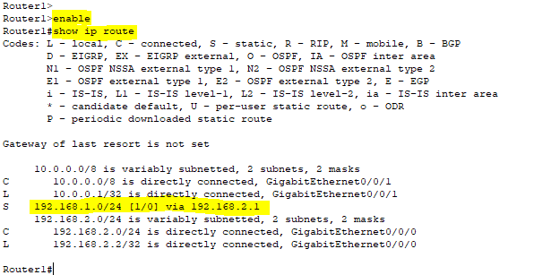 Cisco Router IP Route Komutu Nedir? | Özkula Blog