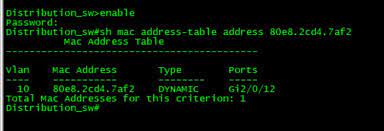 Cisco Switch Mac Adres Sorgulama Nasıl Yapılır? | Özkula Blog